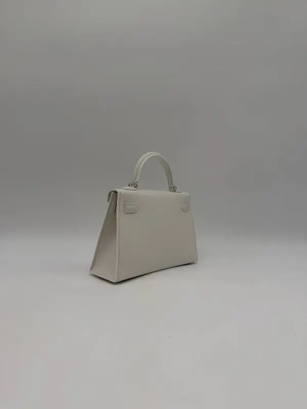 Hermès Mini Kelly Epsom Palladium Hardware
