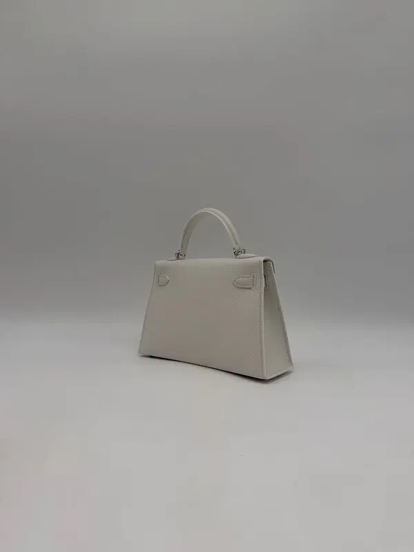 Hermès Mini Kelly Epsom Palladium Hardware