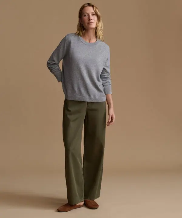 Jenni Kayne Flynn Cashmere Crewneck Top