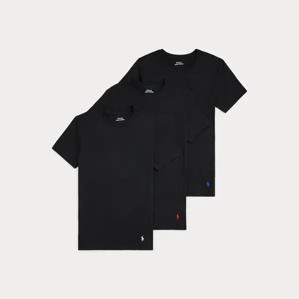 Ralph Lauren Slim Fit Wicking Crew 3-pack