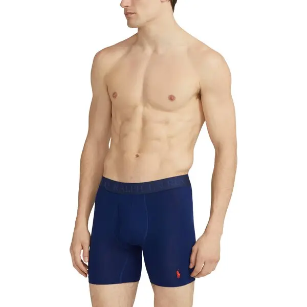 Ralph Lauren 4d-flex Cotton-blend Boxer Brief 5-pack