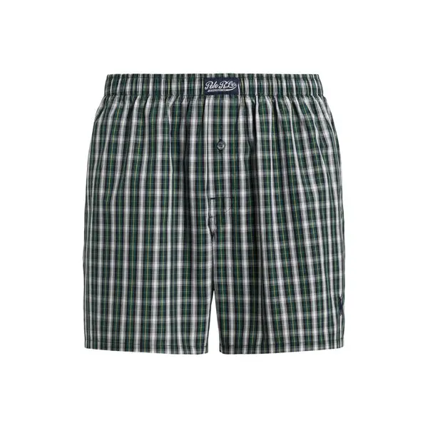 Ralph Lauren Plaid Woven Cotton Boxer