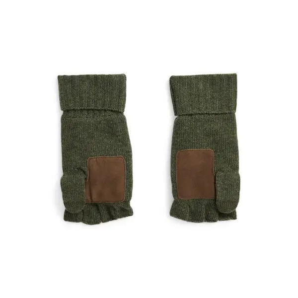 Ralph Lauren Merino-wool-blend Convertible Gloves