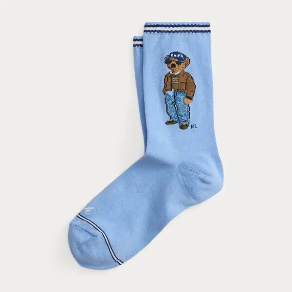 Ralph Lauren Polo Bear Crew Socks
