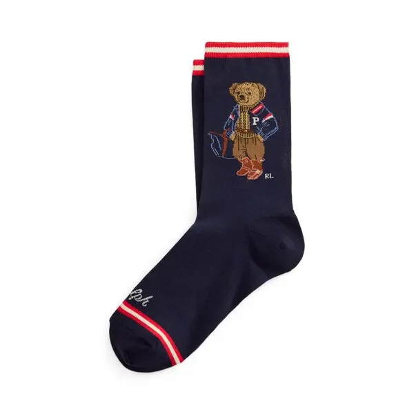 Ralph Lauren Polo Bear Crew Socks