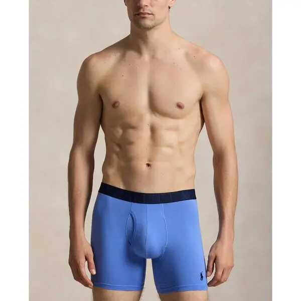 Ralph Lauren Stretch Cotton Boxer Brief 3-pack