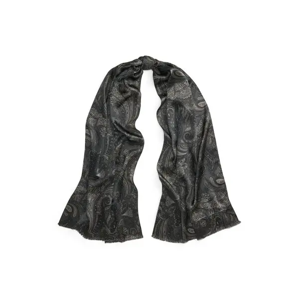 Ralph Lauren Paisley Silk Scarf