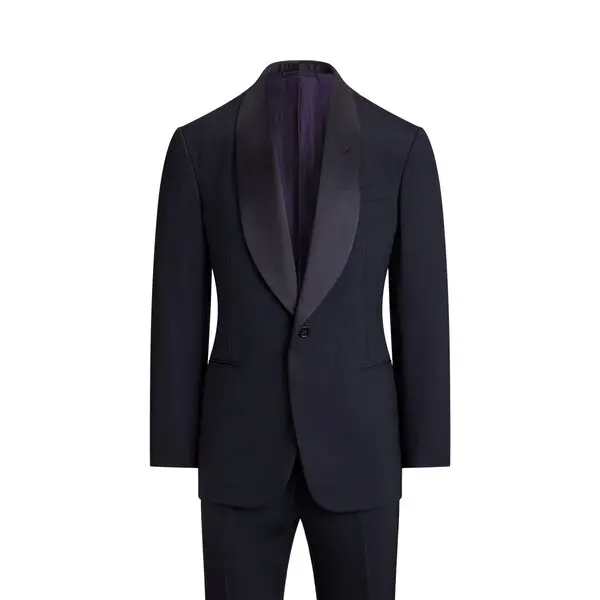Ralph Lauren Kent Handmade Wool Barathea Tuxedo