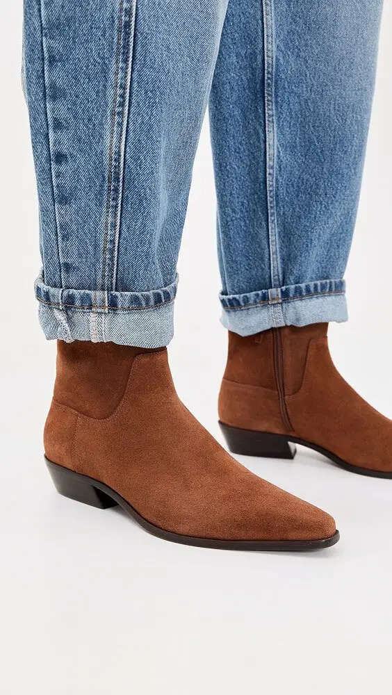 REFORMATION Dominique Ankle Boots