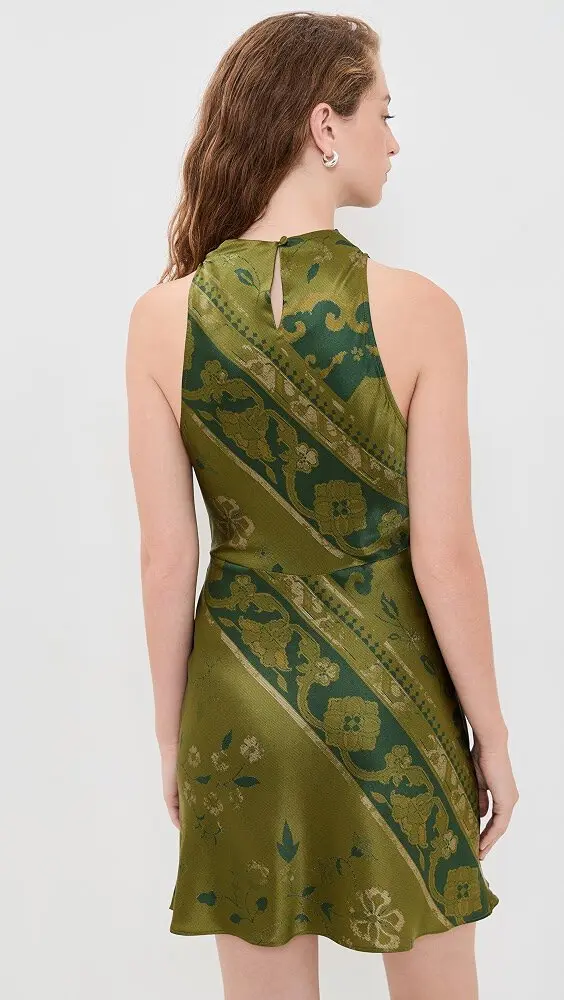 REFORMATION Stelliana Silk Dress