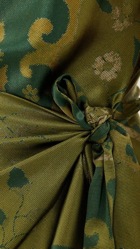 REFORMATION Stelliana Silk Dress