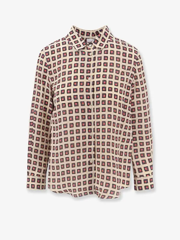 Aspesi Printed Silk Shirt