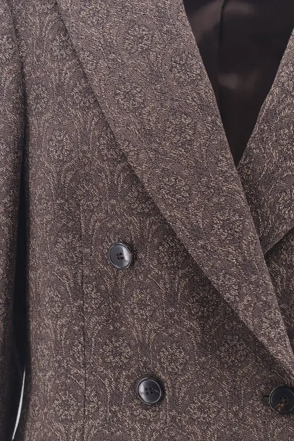 Dries Van Noten Barrysta Wool And Cotton Blazer