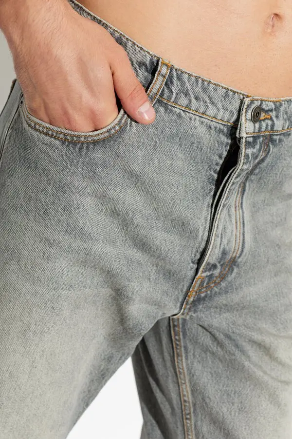 Off-White Flared Leg Jeans