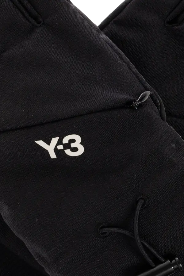 Y3 Gloves With Logo
