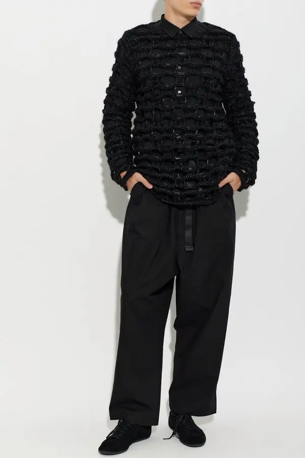 Comme Des Garçons Sweater With A ‘vintage’ Effect