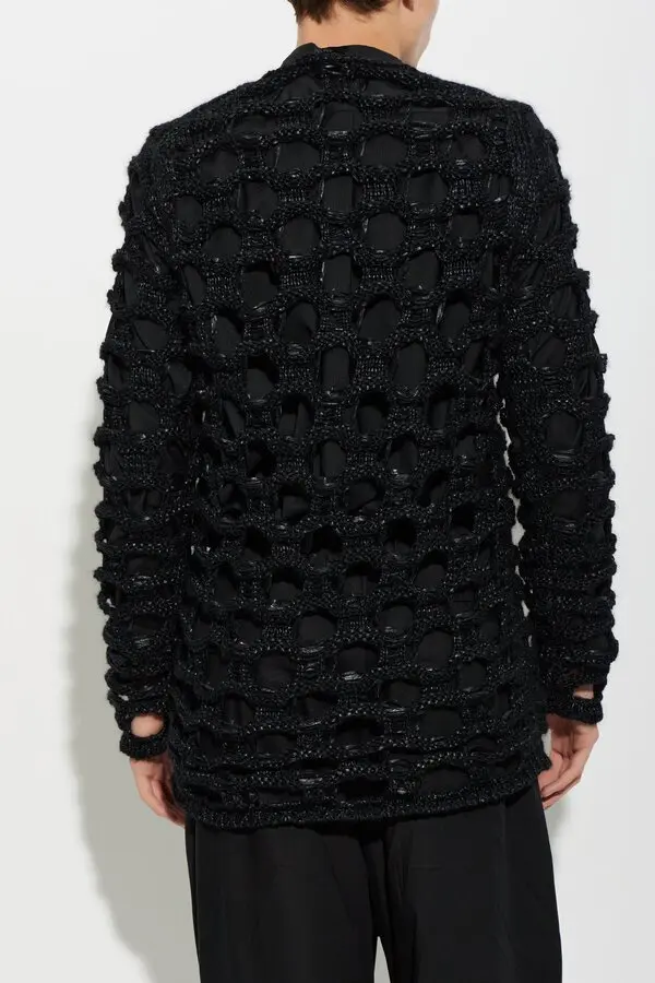 Comme Des Garçons Sweater With A ‘vintage’ Effect