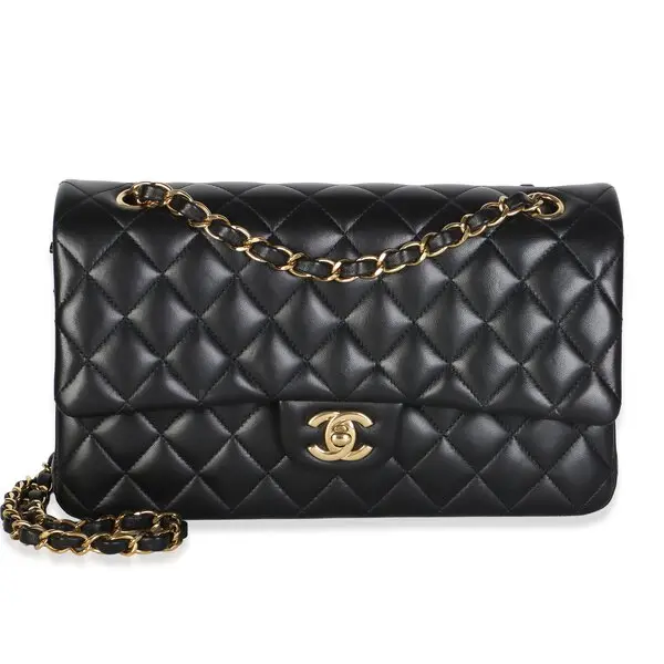Chanel Quilted Lambskin Classic Double Flap Bag