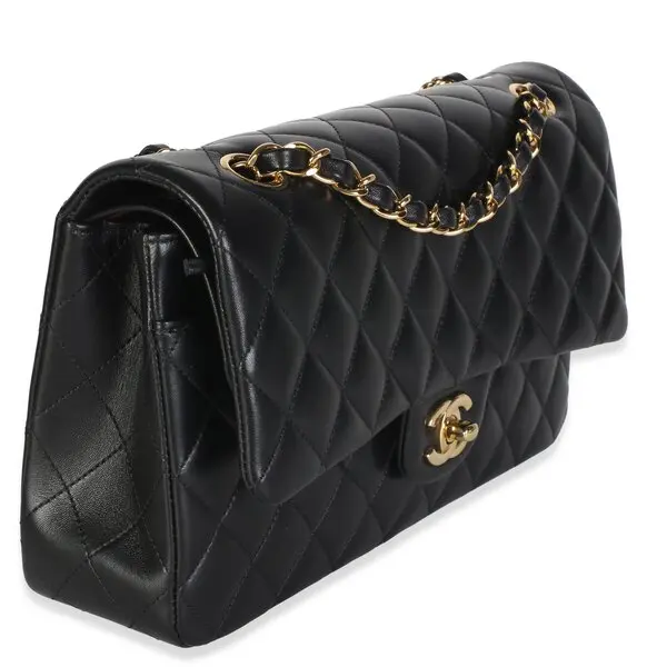 Chanel Quilted Lambskin Classic Double Flap Bag