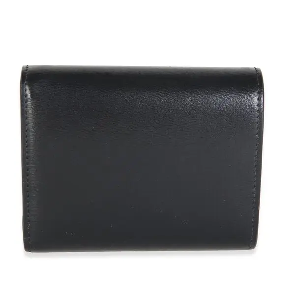 Celine Calfskin Compact Triomphe Flap Wallet