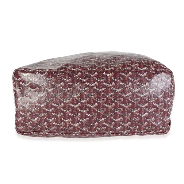 Goyard Burgundy Goyardine Canvas Dragon Fly Saint Louis Pm