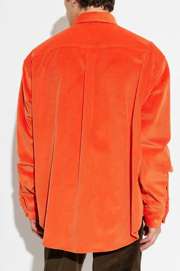 Loewe Corduroy Shirt With Logo