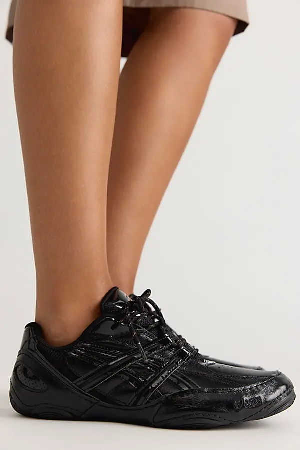 Asics Hypersync Patent Leather Sneakers