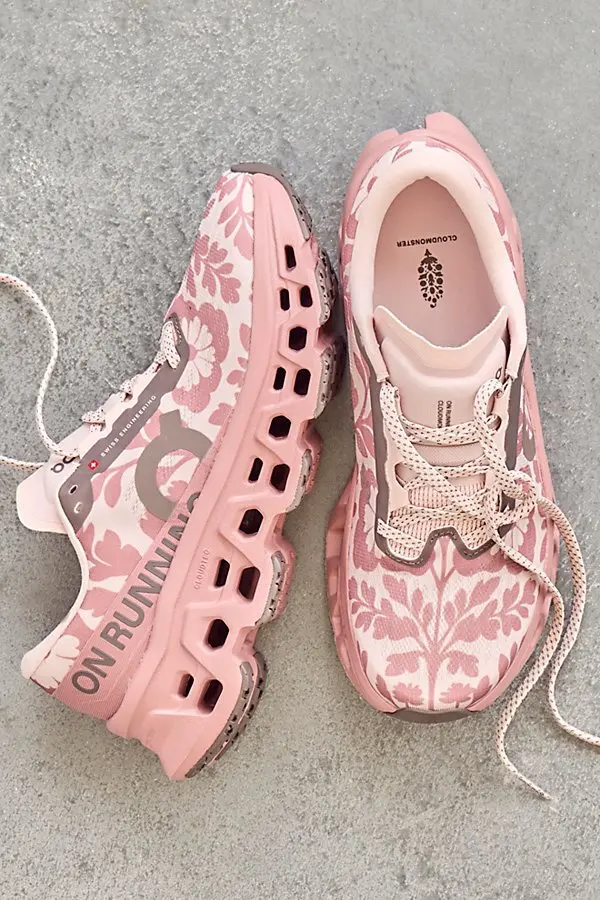 On X Fp Movement Cloudmonster 3 Sneakers - Dustrose/doe