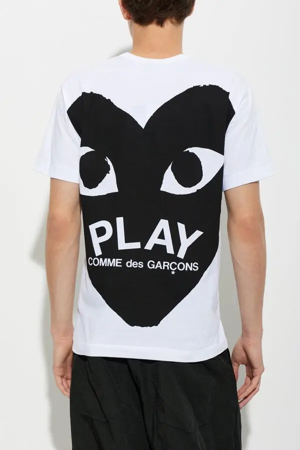 Play Comme Des Garcon T-shirt With Patch