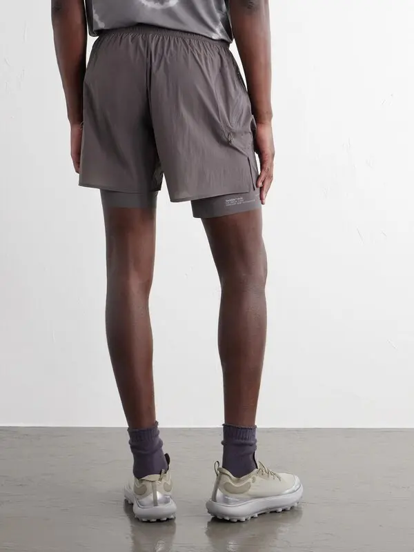 Satisfy Rippy&trade; Layered 5" Cordura&reg; And Justice&trade; Running Shorts - Gray