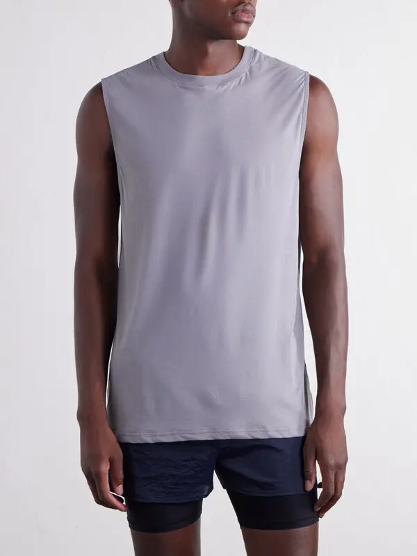Literary Sport Lorca Cotton-jersey Tank Top