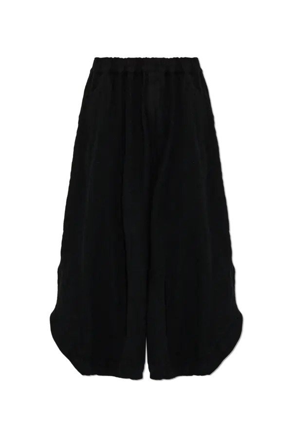 Comme Des Garçons Wool Wide-leg Trousers