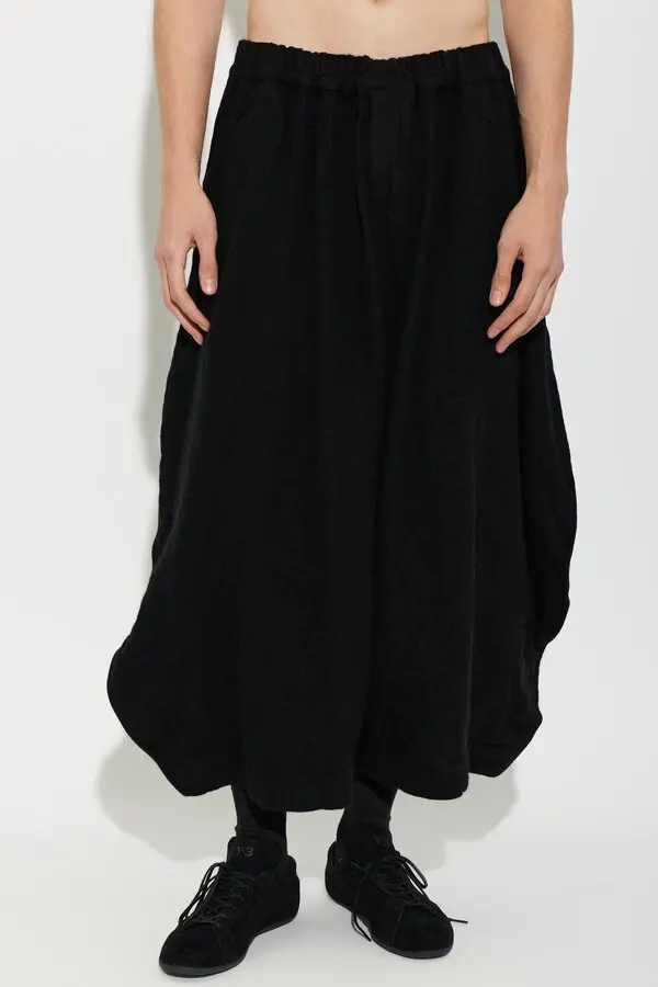 Comme Des Garçons Wool Wide-leg Trousers