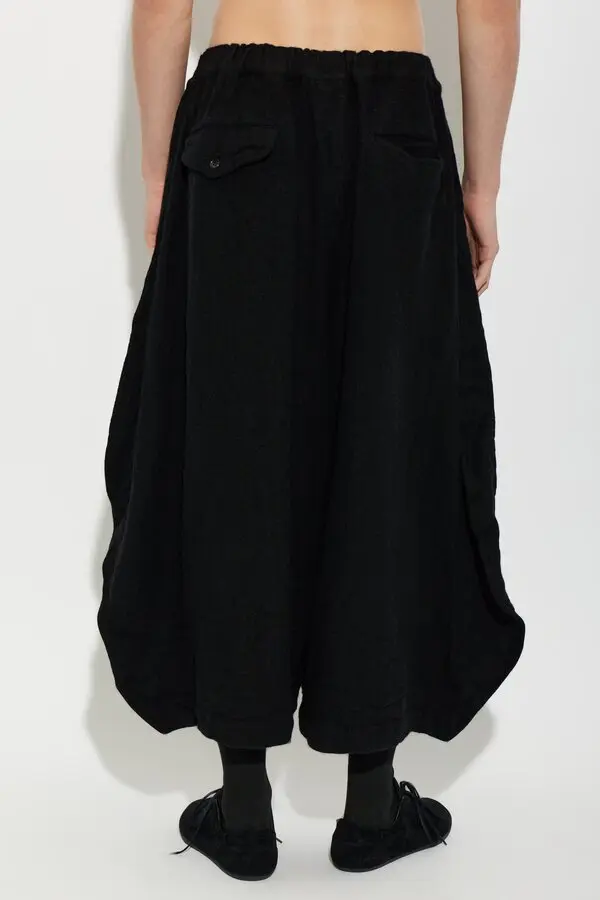 Comme Des Garçons Wool Wide-leg Trousers