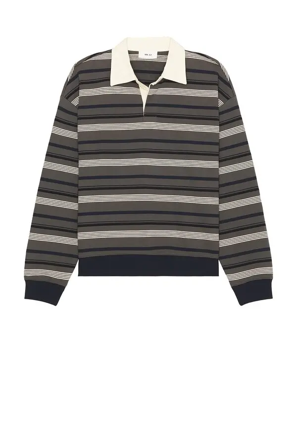 Nn07 David Polo 30043 - Grey Stripe
