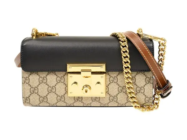 Gucci Padlock Mini Gg Supreme Shoulder Bag