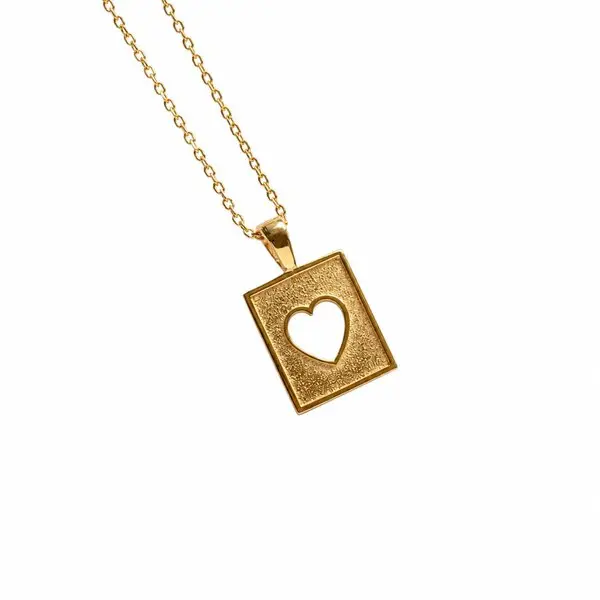 CIER Heart Frame Necklace