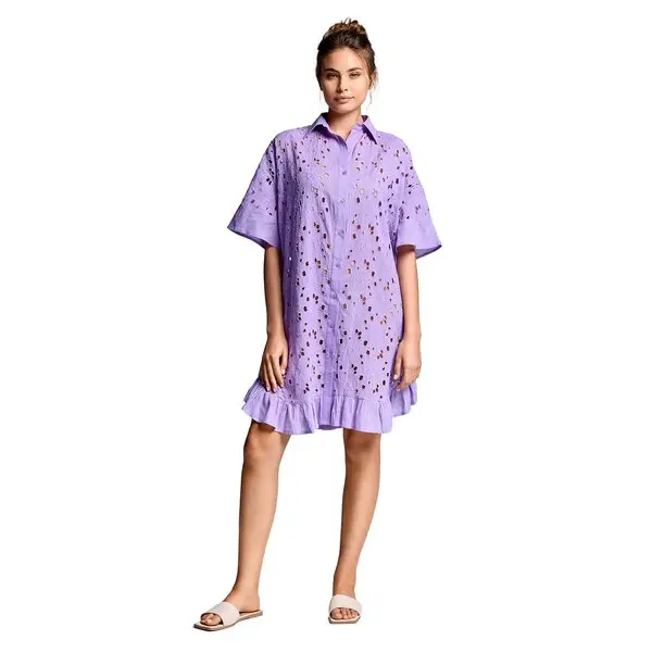 ICONIQUE Vestito Camicia Emily - Pink