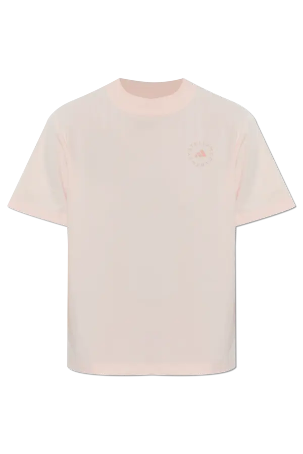 Adidas By Stella McCartney T-shirt With Logo - Pink