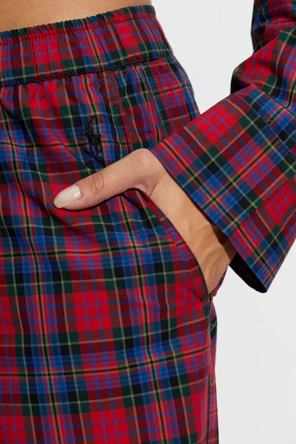 Polo Ralph Lauren Two-piece Pajamas With Logo