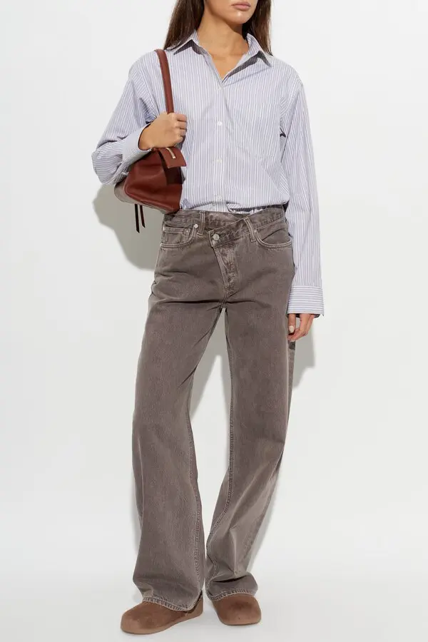 AGOLDE Arc Criss Cross’ Jeans