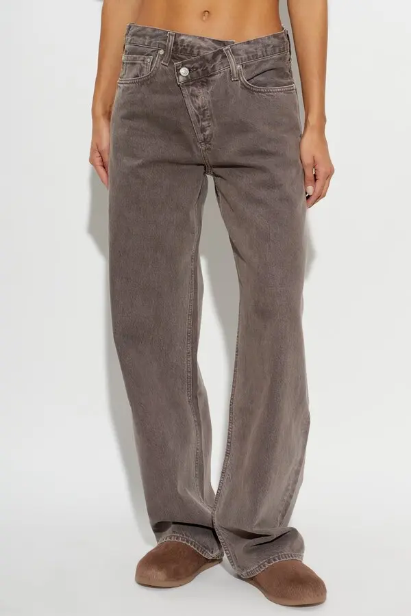 AGOLDE Arc Criss Cross’ Jeans