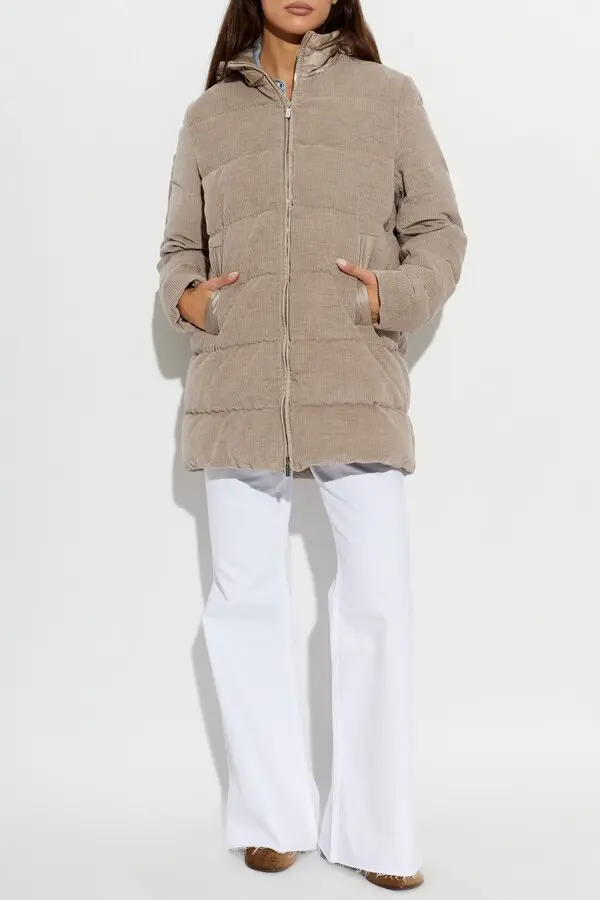 Paul & Shark Quilted Jacket With Hood