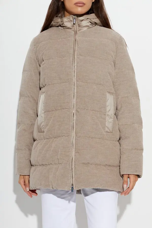 Paul & Shark Quilted Jacket With Hood