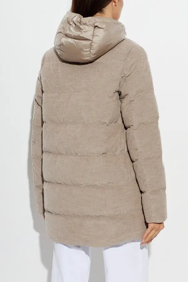Paul & Shark Quilted Jacket With Hood