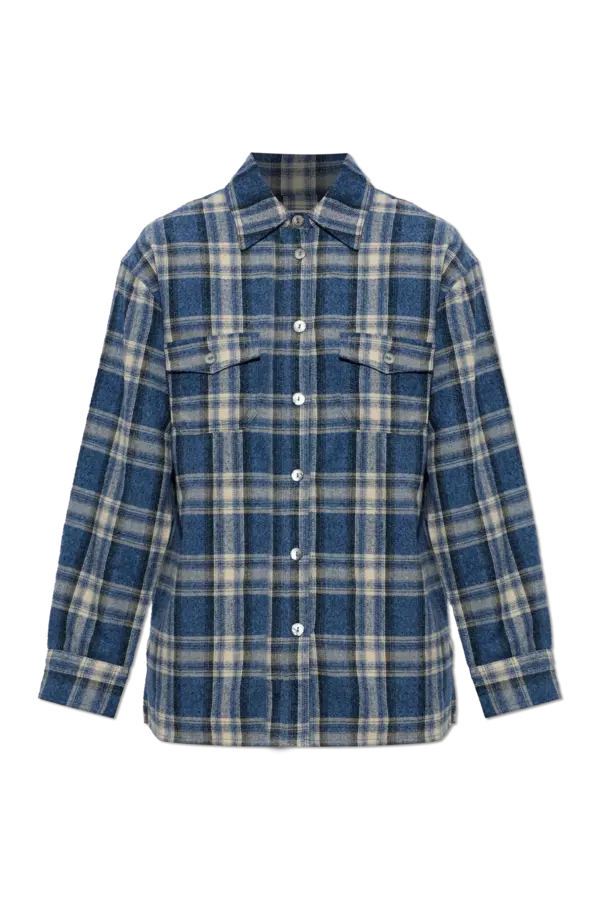 Citizens Of Humanity Plaid Shirt - Blue