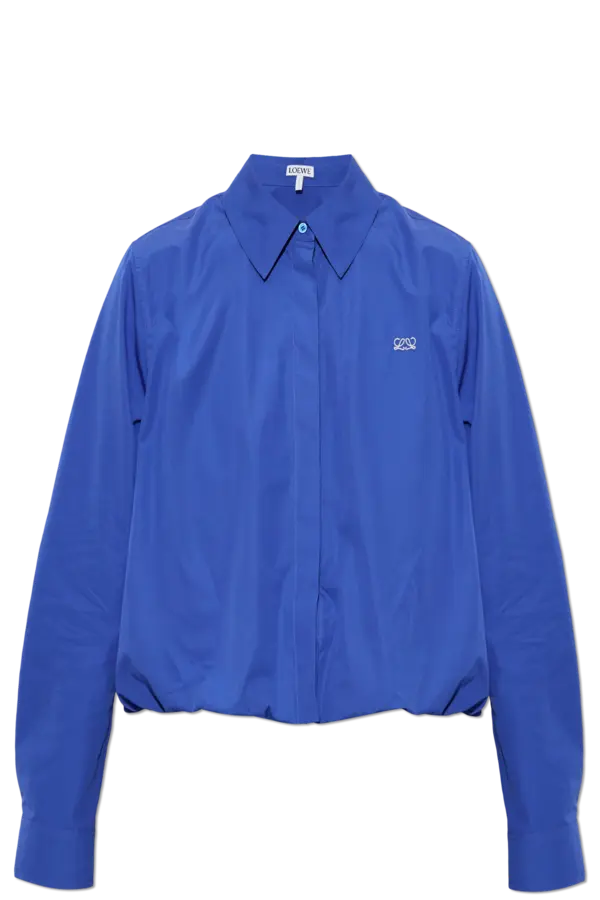 Loewe Shirt With Logo - Blue