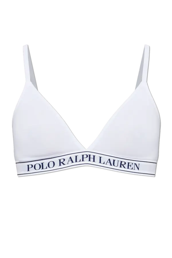 Polo Ralph Lauren Lingerie Bra With Logo - White