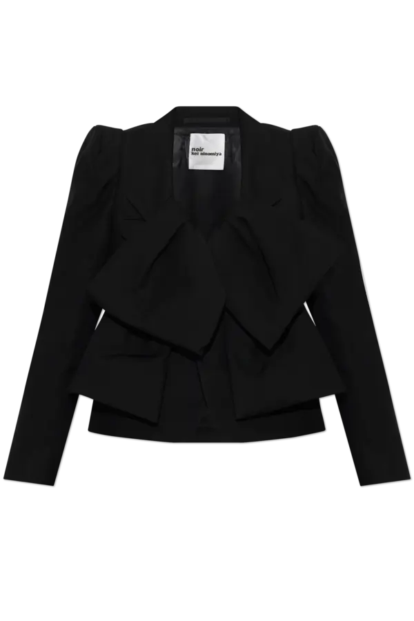 Comme Des Garçons Wool Blazer - Black