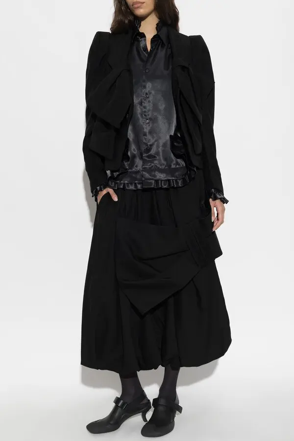 Comme Des Garçons Wool Skirt